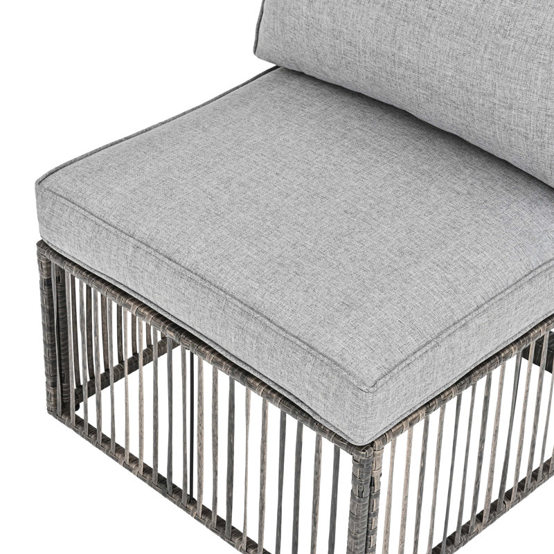 Hokku Designs Adelfina Patio Chair with Cushions & Reviews | Wayfair